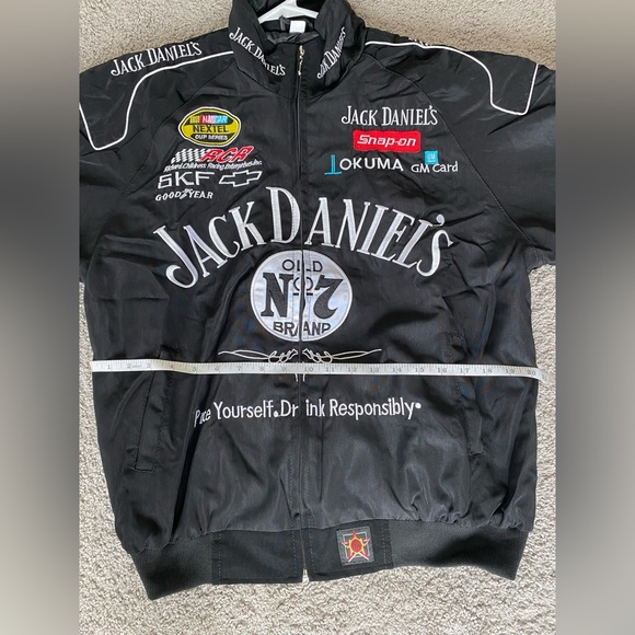 Jack Daniels | Jackets & Coats | Sold Jack Daniels Nascar Vintage ...